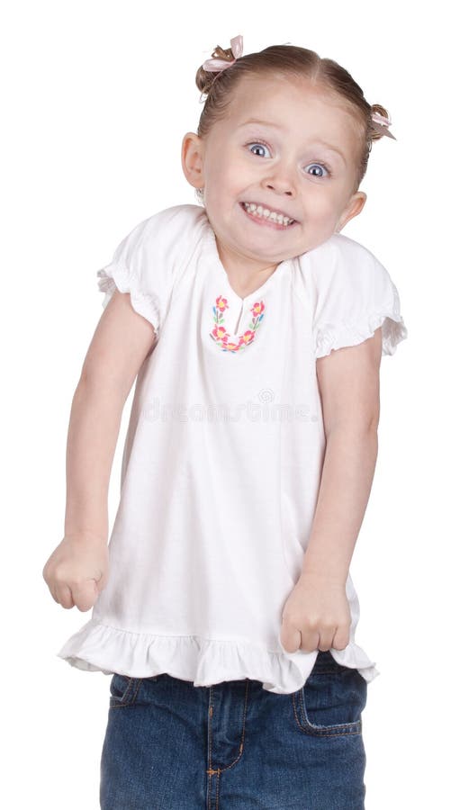 Over excitement stock image. Image of expression, white - 19227797