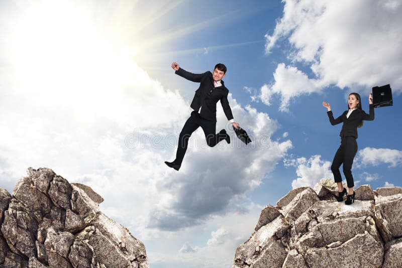 Over gap stock photo. Image of danger, difficult, excited - 55727860
