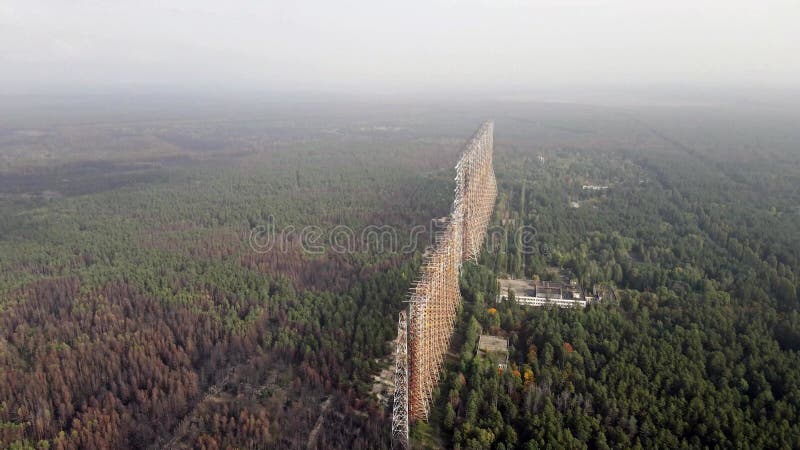 An Over-the-horizon Radar (OTH) System Duga Used in the Soviet Union ...