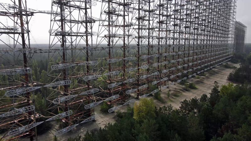 An Over-the-horizon Radar (OTH) System Duga Used in the Soviet Union ...