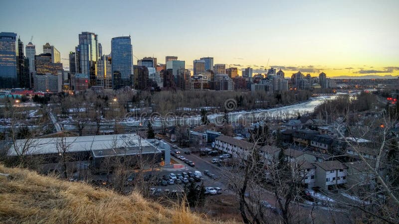 Downtown Calgary stock image. Image of downtown, building - 67371649