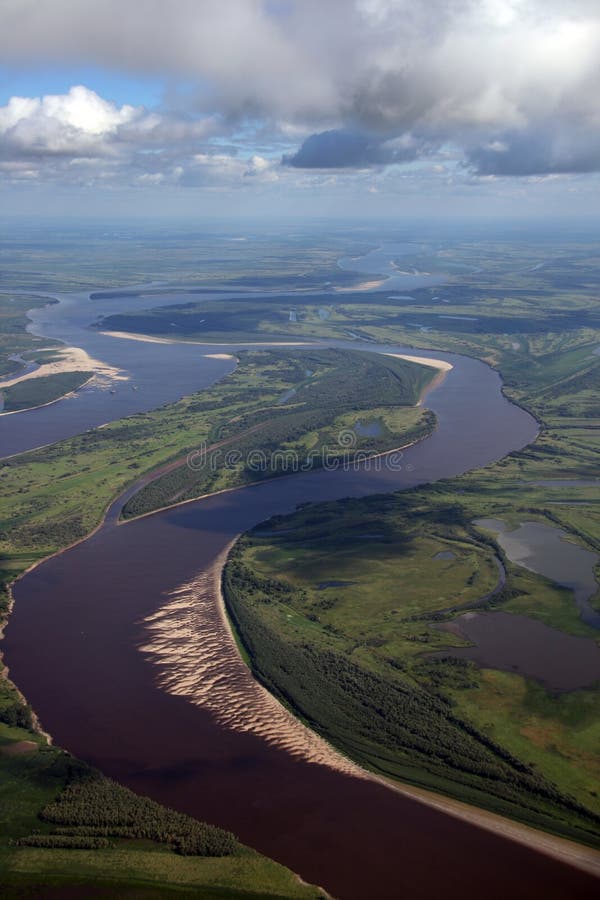Over river stock image. Image of cloud, overhand, plain - 6335677