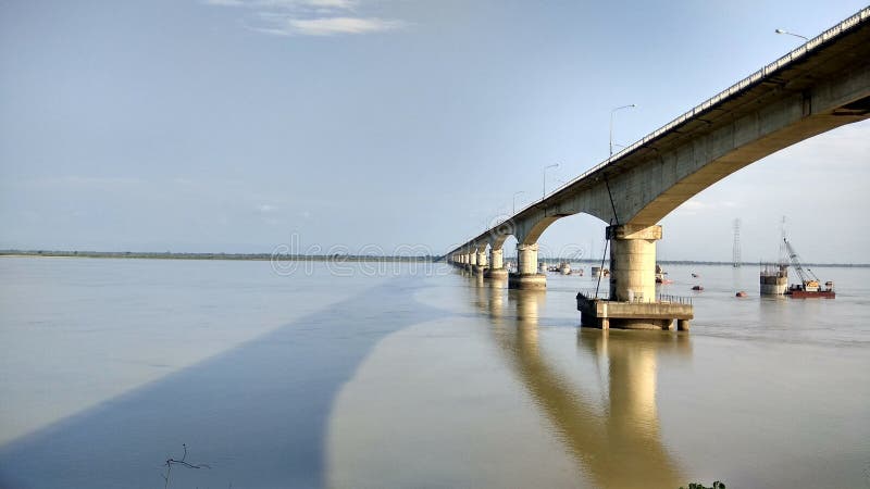 Bhumuraguri Bridge, Tezpur stock photo. Image of tezpur - 103658254