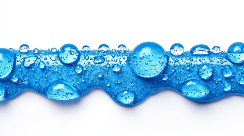 Over a Smooth, Reflective Surface in a Calm Minimalist Visual, Flowing ...