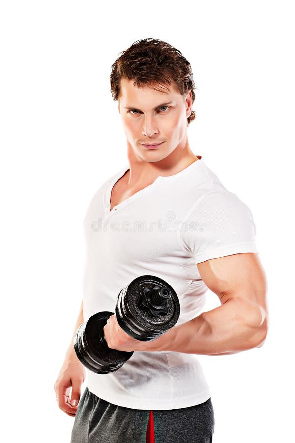 White power stock photo. Image of cliffs, power, muscular - 2302652
