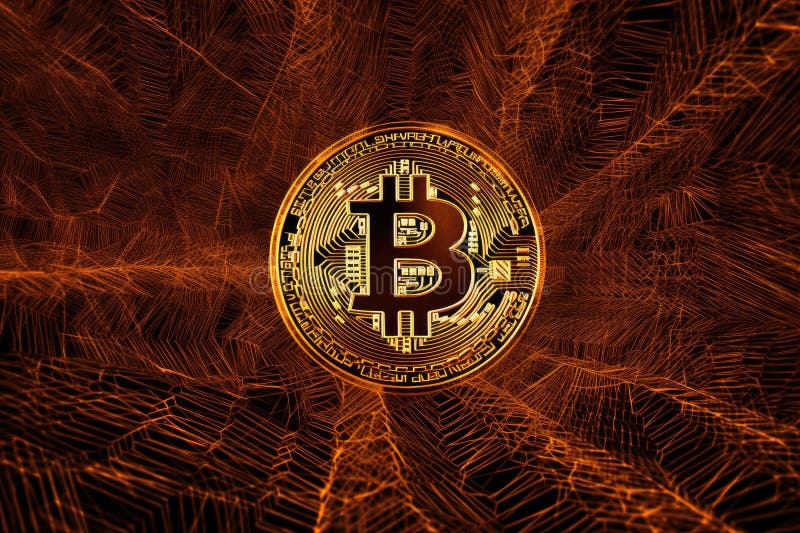 An Abstract Background Image that Represents the Bitcoin Complexity of ...