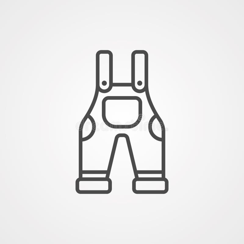 Work Clothes Overall Icon Stock Illustrations – 320 Work Clothes ...