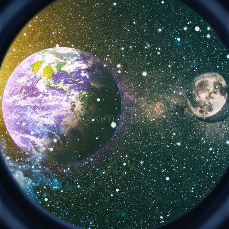 Overall Views of Mir Over the Earth Horizon , Survey Views Space ...