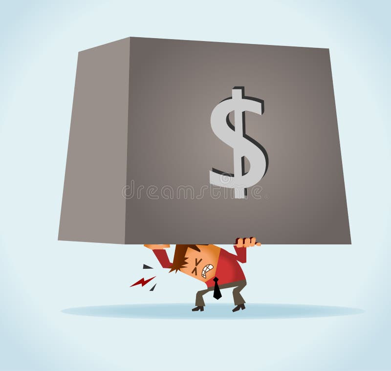 Overburdened Person Stock Illustrations – 243 Overburdened Person Stock ...