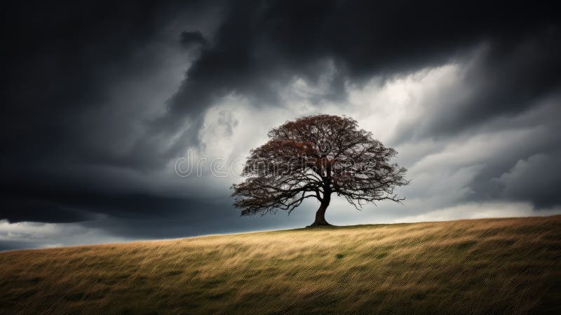 Overcast dark cloudy sky stock illustration. Illustration of solitary ... Overcast dark cloudy sky stock illustration. Illustration of solitary ...