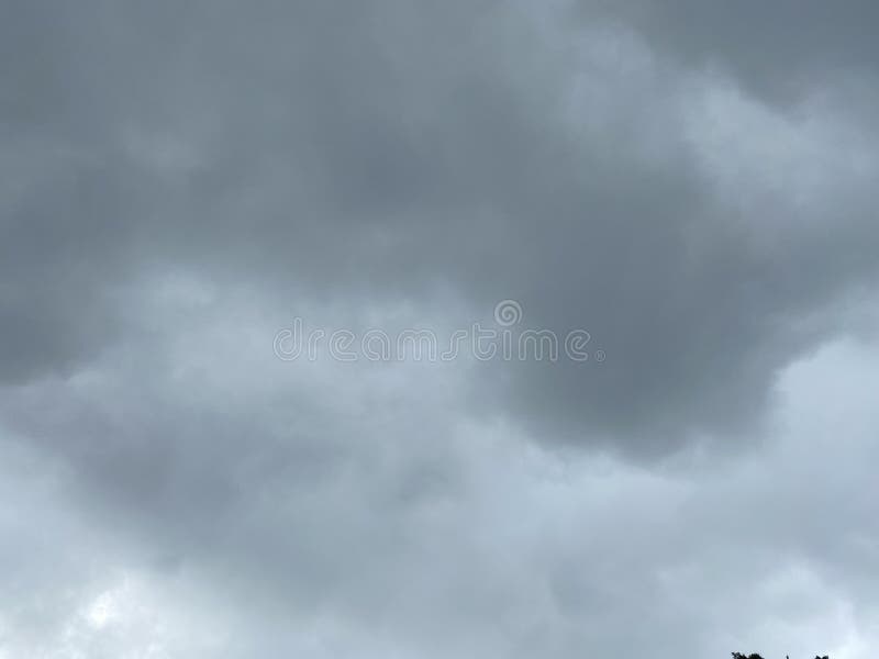 Overcast Grey Sky before Storm Stock Photo - Image of condensation ...
