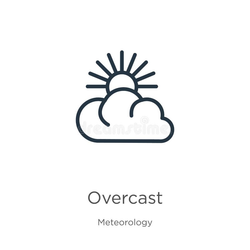 Overcast Outline Stock Illustrations – 2,761 Overcast Outline Stock ...