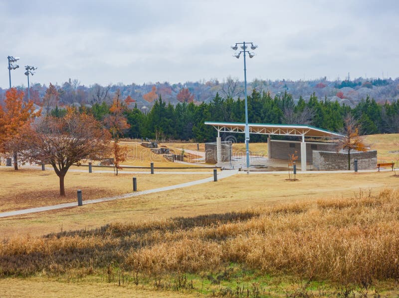Overcast Landscape of the YMCA PARK Stock Photo - Image of cloudy ...