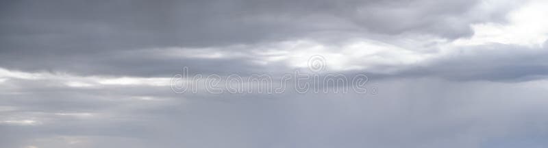 Overcast Sky Background with Clouds Stock Image - Image of height ...