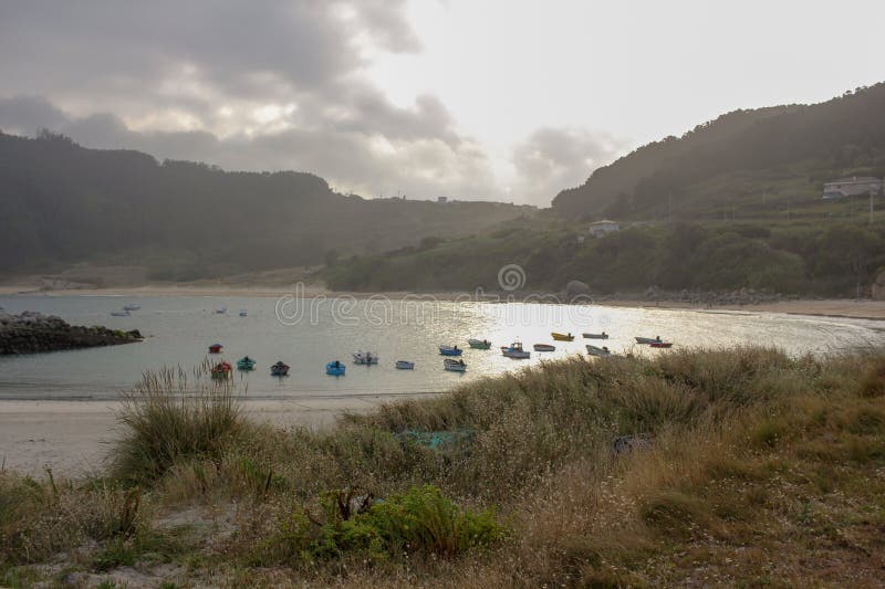 Overcast Sky Estaca De Bares Beach Stock Photos - Free & Royalty-Free ...