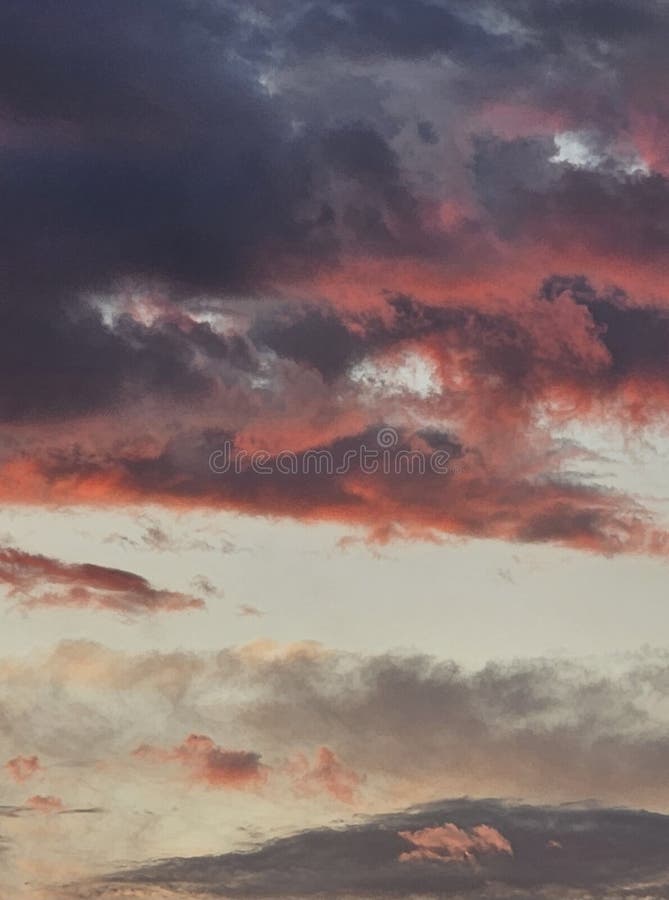 Overcast Sunset silhouette stock photo. Image of overcast - 278456148