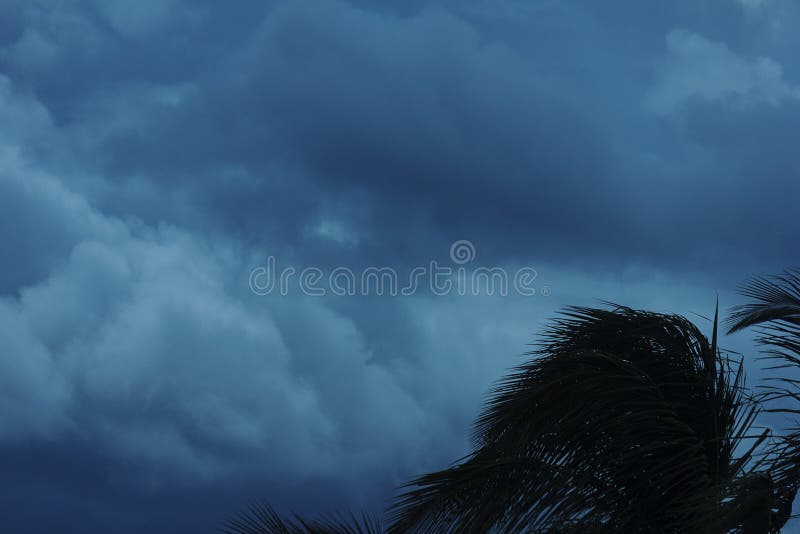 Rumbling sky clouds stock image. Image of dawn, nature - 163342013