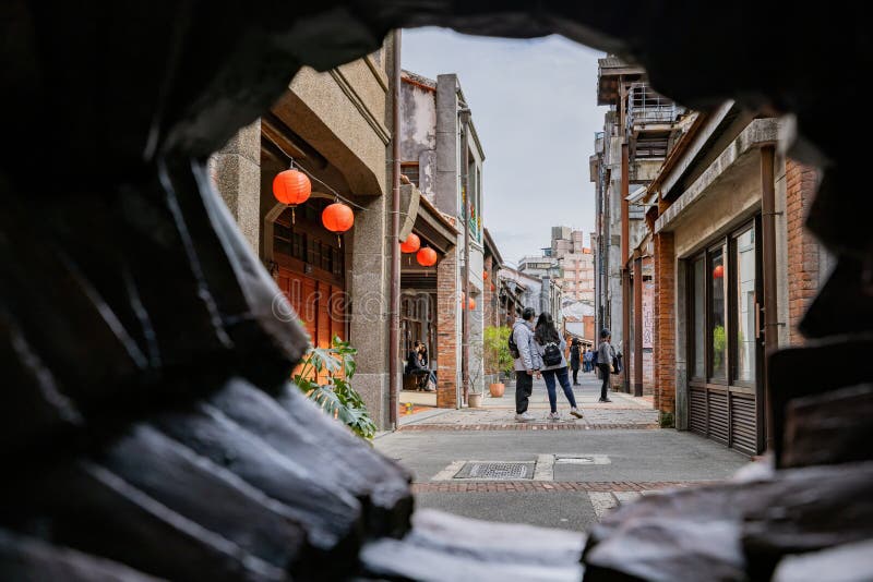 Bopiliao historical block editorial stock image. Image of alley - 96069284