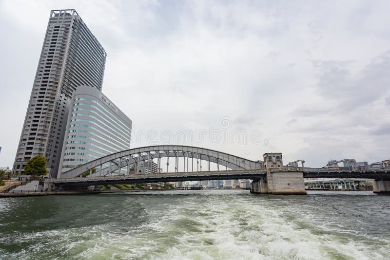 Overcast View of the Cityscape from a Ship Editorial Stock Photo ...