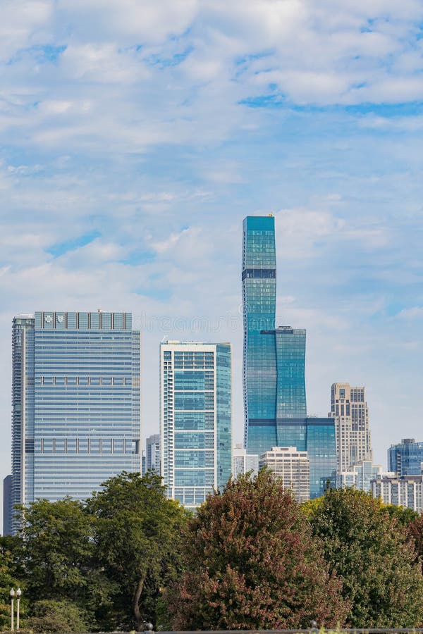 Overcast View of the Downtown Cityscape Editorial Photography - Image ...
