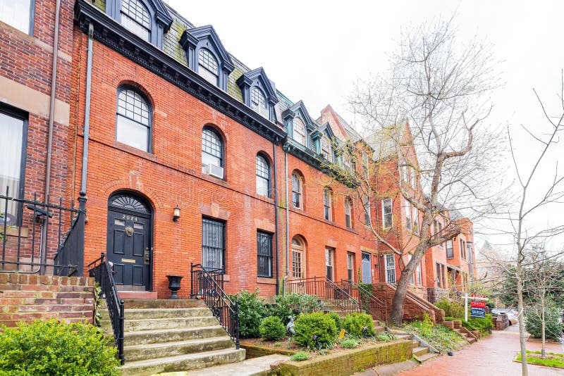 Overcast View of the Downtown Cityscape Editorial Photography - Image ...