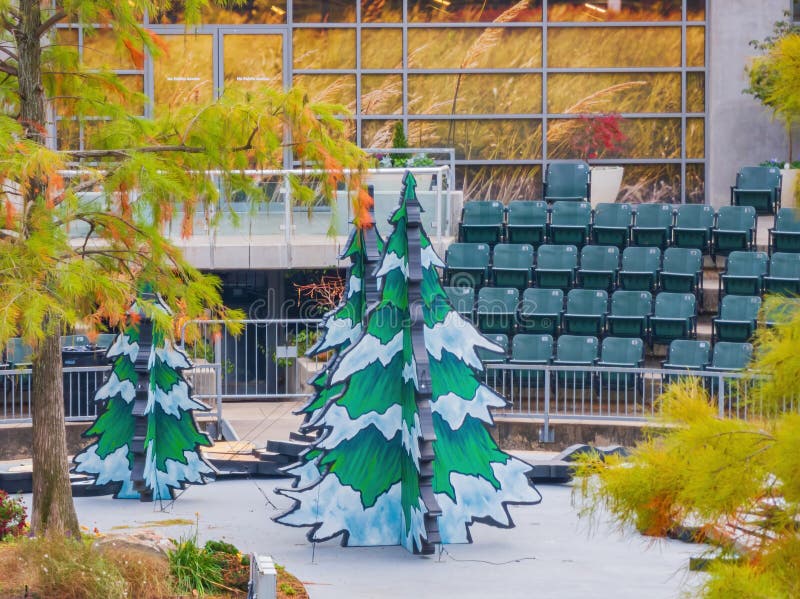 Overcast View of the Garden of Myriad Botanical Gardens Editorial Stock ...