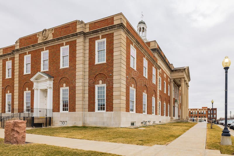 Overcast View of the Historic Truman Courthouse Editorial Photography ...