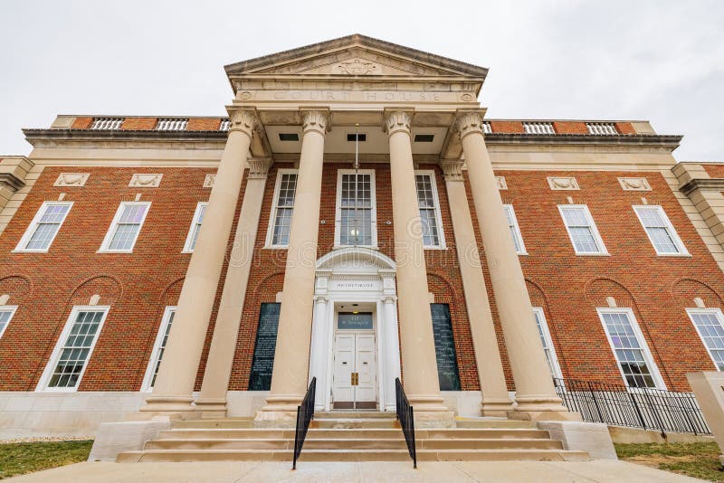 Overcast View of the Historic Truman Courthouse Editorial Stock Image ...