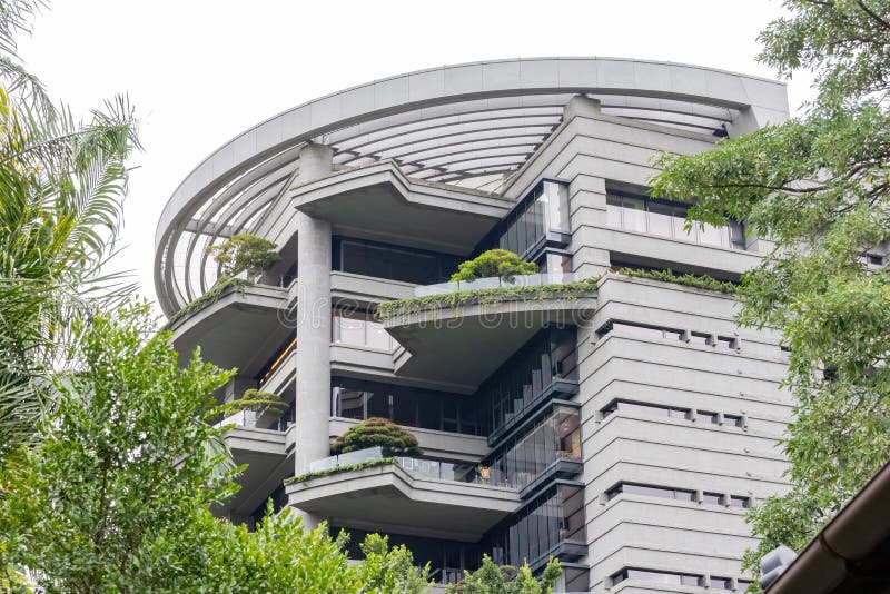 Overcast View of a Modern Condominium Complex Editorial Stock Photo ...