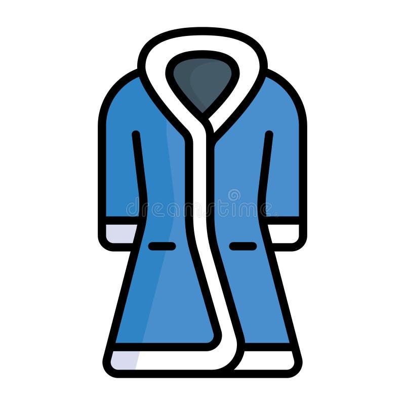 Overcoat Icon Isolated Stock Illustrations – 642 Overcoat Icon Isolated ...