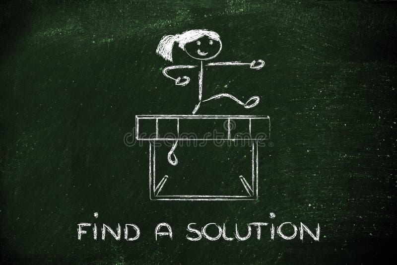 Overcome the Obstacles of Your Life, Hurdle Design Stock Illustration ...