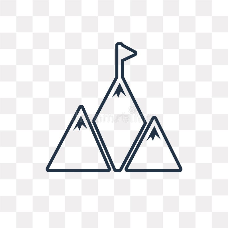 Overcome Linear Icon. Modern Outline Overcome Logo Concept on Wh Stock ...