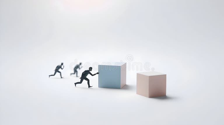 Overcoming Obstacles: a Visual Metaphor for Progress, Resilience, and ...