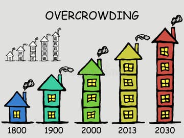 Overcrowded Cartoon Stock Illustrations – 98 Overcrowded Cartoon Stock ...