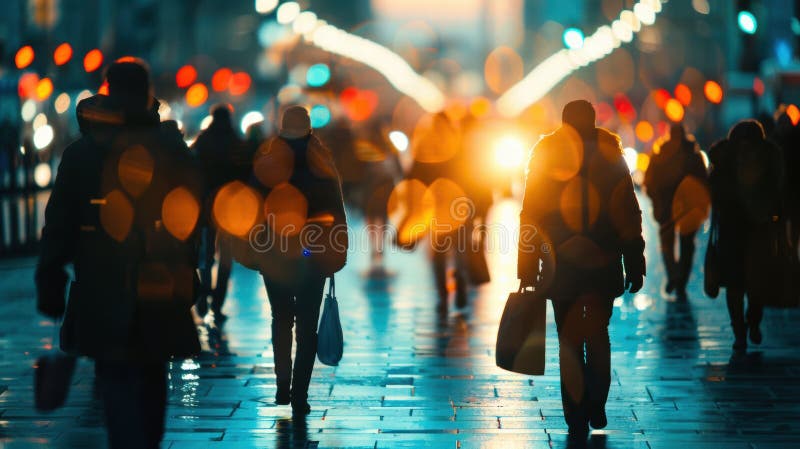 Overcrowded Subway during Peak Rush Hour Time in a Busy City. Stock ...