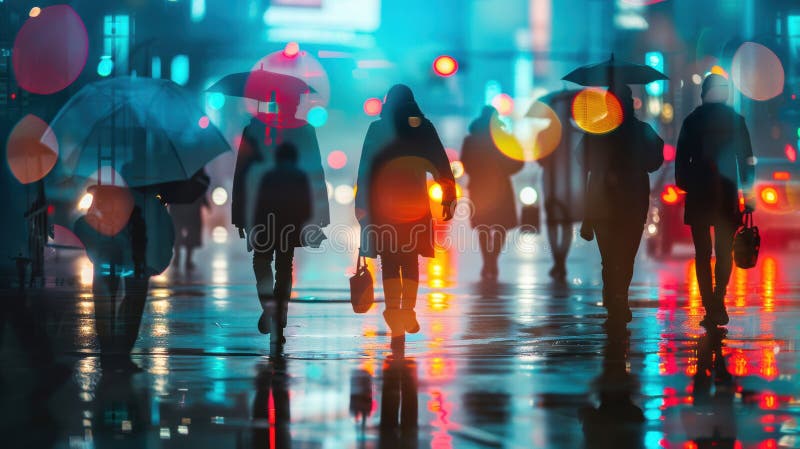 Overcrowded Subway during Peak Rush Hour Time in a Busy City. Stock ...