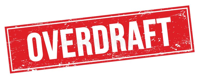 Overdraft Red Stock Illustrations – 140 Overdraft Red Stock ...
