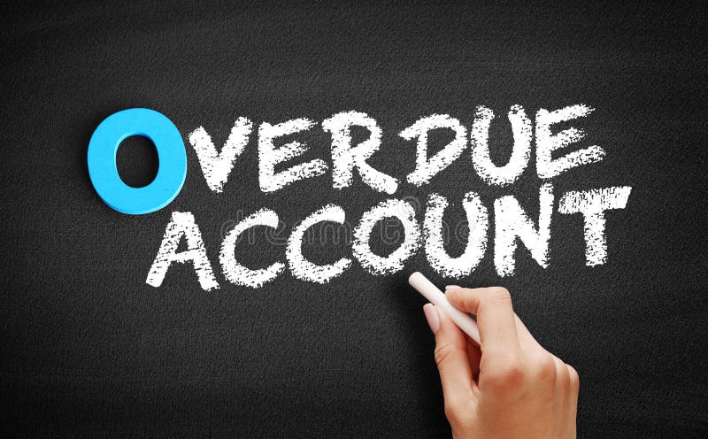 Account overdue stock photo. Image of charge, payment - 181832604