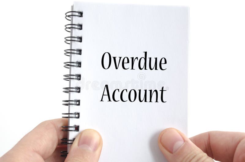 Account overdue stock photo. Image of charge, payment - 181832604