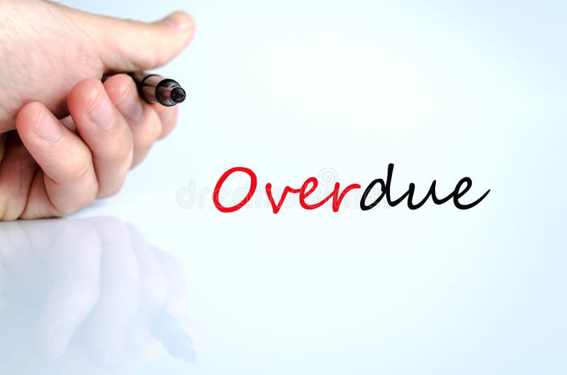 Overdue concept stock photo. Image of distress, despair - 90444318