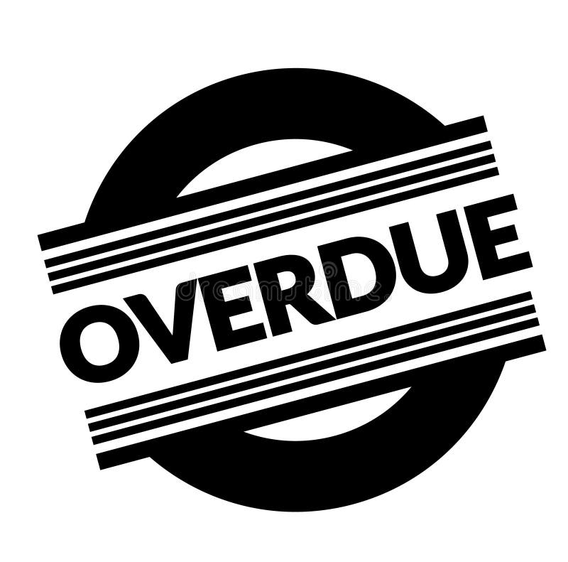 Overdue Sticker Stock Illustrations – 341 Overdue Sticker Stock ...
