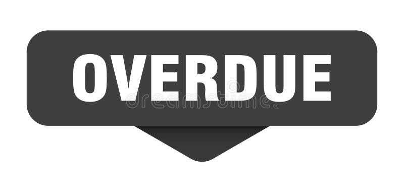 Overdue Sticker Stock Illustrations – 378 Overdue Sticker Stock ...