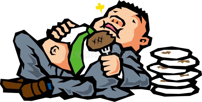 Overeating stock illustration. Illustration of debeso - 52865643