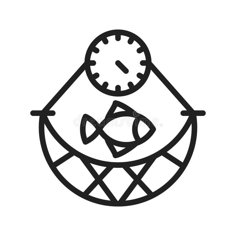 Overfishing Icon Image. stock vector. Illustration of symbol - 282901343