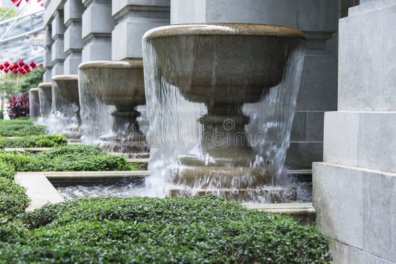 Overflow Fountain stock image. Image of feature, flow - 26834587