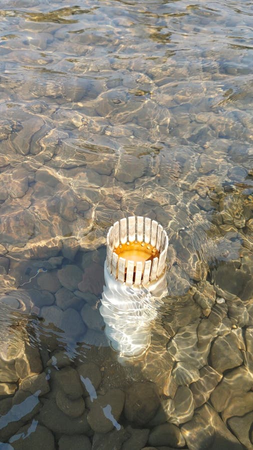 An Overflow Water Pipe Show the Water Overflowing Stock Image - Image ...