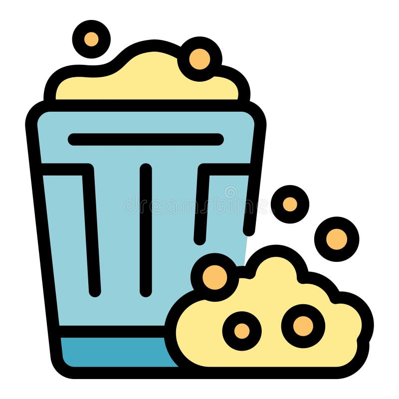 Overflowing Trash Can Filled with Garbage Stinking and Overflowing ...