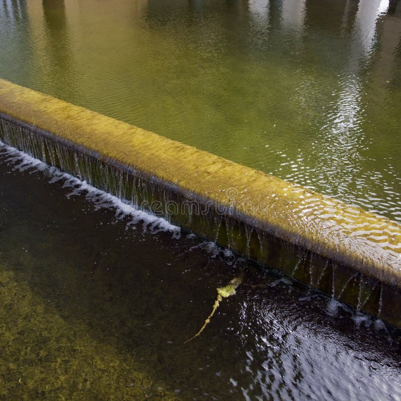 Overflowing Water stock image. Image of wall, flowing - 14315315