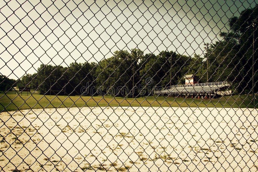 An Overgrown Baseball Diamond Stock Photo - Image of skies, overgrown ...