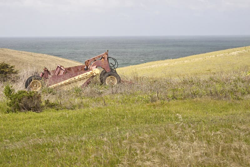 Overgrown Farm & Equipment Stock Photo - Image of cloud, grounds: 10780948